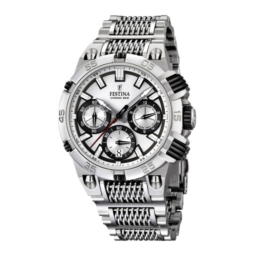 Festina IFM6S20, F16774, F16775 Instruction manual | Manualzz