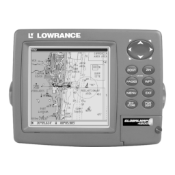 Lowrance GlobalMap 4000M Operation Instructions | Manualzz