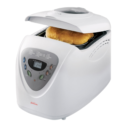 Sunbeam Breadmaker 5891-33 User Manual + AI Chat & PDF Download | Manualzz