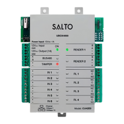 Salto UBOX4000 Access Controller Owner's Manual | Manualzz