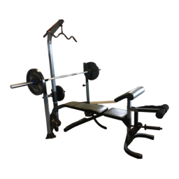 Weider PRO 325 Weight Bench User's Manual | Manualzz