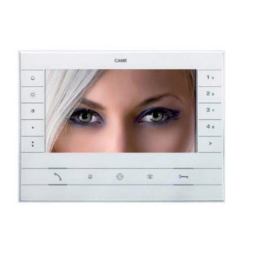 CAME DC01LUXO VIDEO ENTRY SYSTEM User Manual | Manualzz