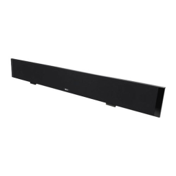 KEF V700 soundbar speaker Datasheet | Manualzz