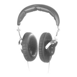 Beyerdynamic DT 48 E, 200 Ohms Spec Sheet - PDF Download | Manualzz