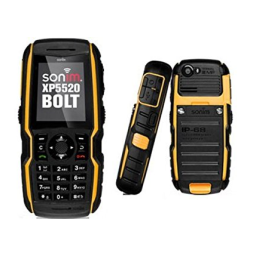 Sonim XP1520 Bolt SL Mode d'emploi | Manualzz