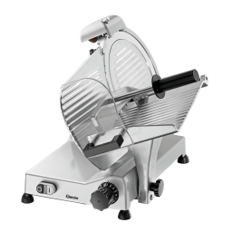 Bartscher 174301 Slicer 300 Plus Data sheet | Manualzz