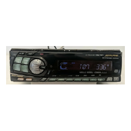 Alpine CDM-7874R Manuale con AI Chat & PDF | Manualzz
