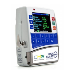 CME Medical BodyGuard 595 Operation Manual | Manualzz