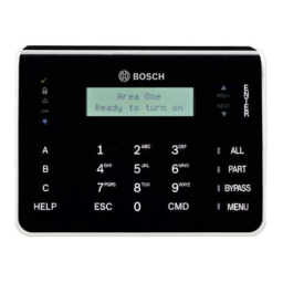 Bosch B921C Keypad Installation Guide | Manualzz