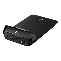 Seagate GoFlex Thunderbolt Adapter Manual | AI Chat & PDF | Manualzz