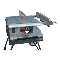 RIDGID TS2400 Operator`s manual | Manualzz