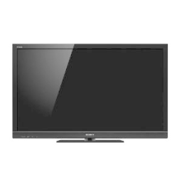 Sony KDL-55HX800/46HX800 使用说明书：AI Chat & PDF | Manualzz