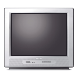 Philips 21PT5402 21" real flat stereo TV Datasheet | Manualzz