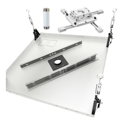 Chief KITPB003W Projector Ceiling Mount Kit Instructions | Manualzz