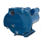 Munro LP200B LP Series 70 gpm 2 hp Cast Iron Centrifugal Pump User ...