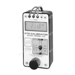 Altek 211 RTD Calibrator Datasheet: AI Chat & PDF Access | Manualzz