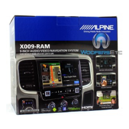 Alpine X009-RAM In-Dash Navigation Specification Sheet | Manualzz
