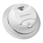 First Alert Smoke Alarm 10 Year Sealed Battery Powered P1010 User ...