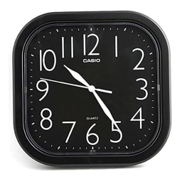CASIO Clock W-CLO.F User's Guide | Manualzz
