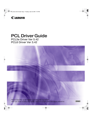 PCL Driver Guide | Manualzz