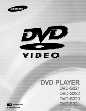 Samsung DVD-S222 User manual | Manualzz