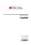 Tecan i-control Software User Manual | AI Chat & PDF | Manualzz