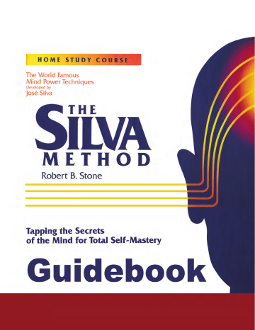 The Silva Method Guidebook | Manualzz