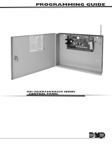 XR150/XR350/XR550 Series Programming Guide | Manualzz