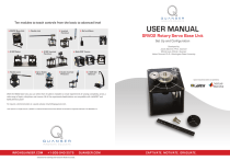 Quanser SRV02 Rotary Servo Base Unit User Manual | AI Chat & PDF Download | Manualzz