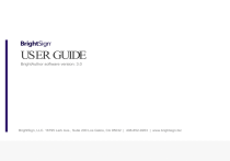 BrightAuthor User Guide | Manualzz