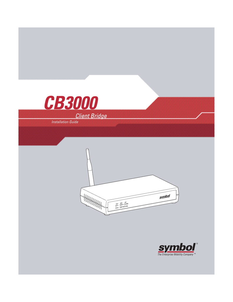 Motorola CB3000 - Client Bridge - Wireless Access Point Specifications ...