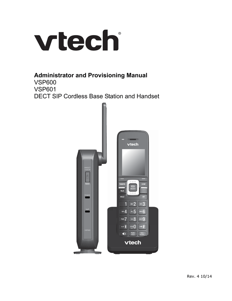 VTech VSP601 Specifications | Manualzz