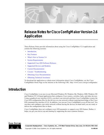 1548 - Micro Switch 10/100 | User manual | Release Notes for Cisco ...