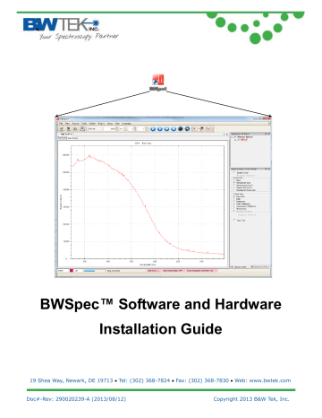 Spectrometer Installation Guide | Manualzz
