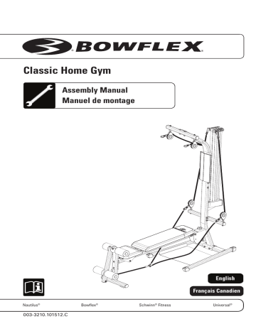 Bowflex Classic Assembly Manual | Manualzz