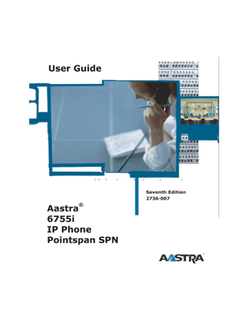 Aastra 6755i IP phone User Guide | Manualzz