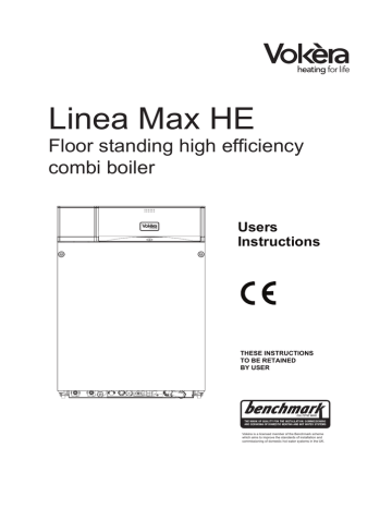 VOKERA Linea Max HE Floor Standing Combi Boiler User manual | Manualzz
