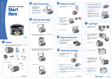 EPSON Stylus Photo RX500 User Manual | Manualzz