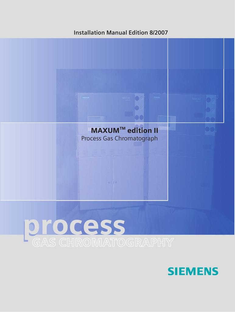 Siemens GC..M.. Installation manual | Manualzz
