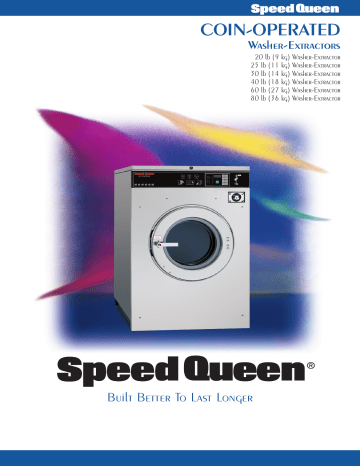 Speed Queen 80 LB User manual | Manualzz