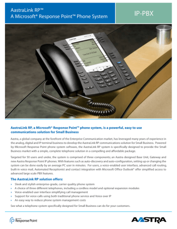 Aastra IP-PBX Telephone User's Manual | Manualzz