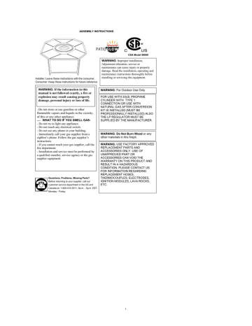 Agio 99000 Assembly Instructions | Manualzz