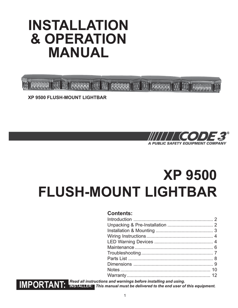Code 3 Led Light Bar Parts | Americanwarmoms.org