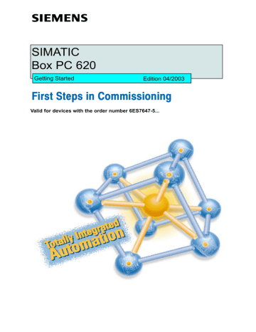SIMATIC 620 Getting Started | Manualzz