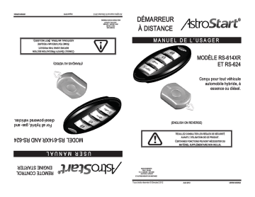 AstroStart RS-624 User manual | Manualzz