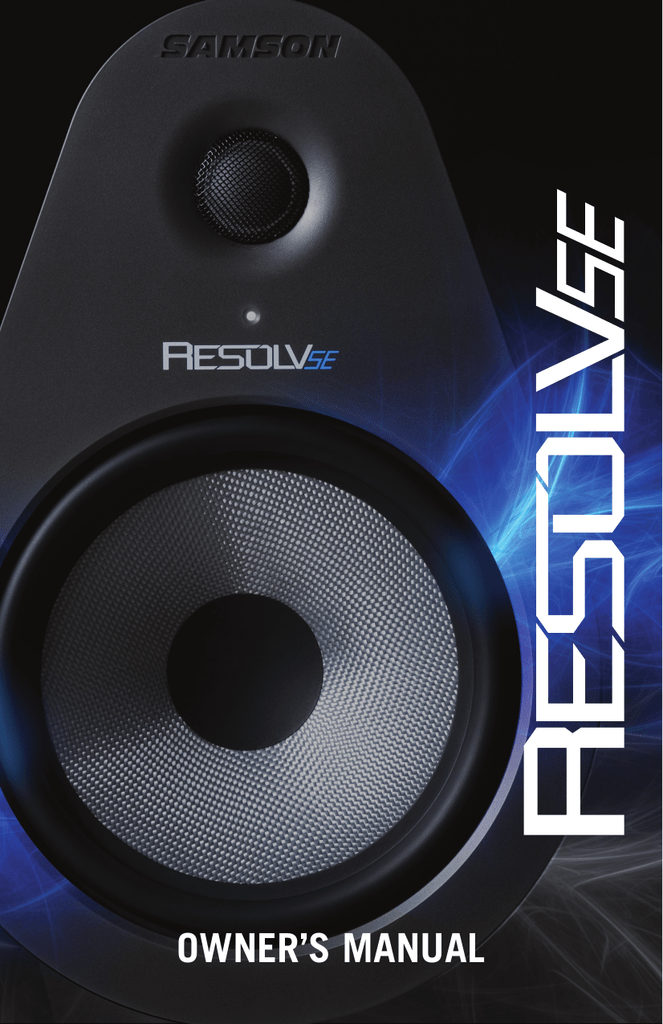 Samson RESOLV SE6, Resolv 50a, Resolv SE, RESOLV SE8 Manuale utente ...