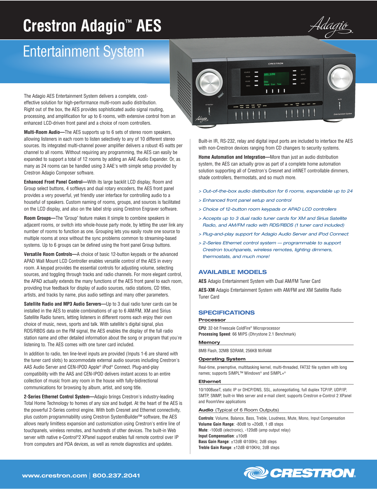 Crestron audio manual