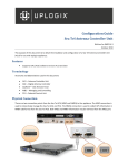 Uplogix KG-175A & KG-175D Encryptors Configuration Guide | Manualzz