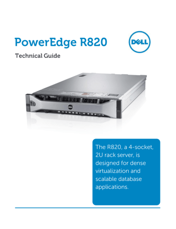 Dell PowerEdge R820 Technical Guide | Manualzz