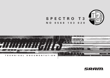 SRAM SRAM SPECTRO T3 Specification | Manualzz